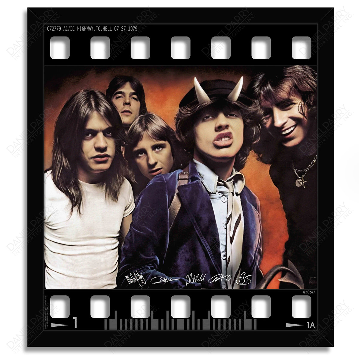 AC/DC Highway to Hell Photo - 3D Film Strip Museum Frame - Facsimile S — danielparry.com